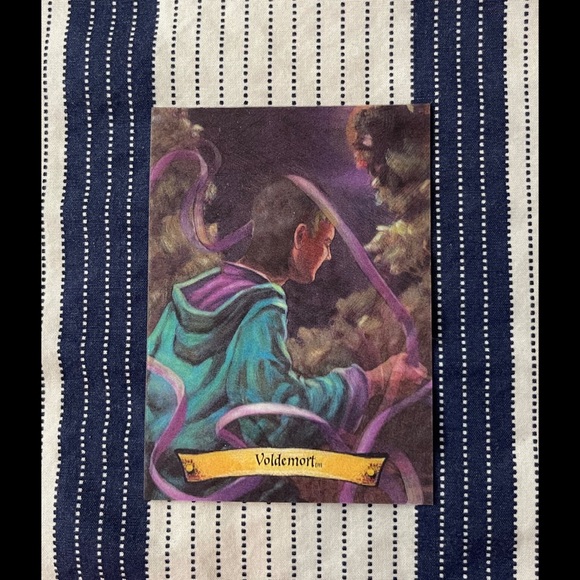 Warner Bros. | Toys | Harry Potter Chocolate Frog Card Voldemort | Poshmark